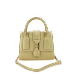 Harpa Damen Henkeltasche "ESPY", gold, unifarben, Taschen, im zeitlosen, eleganten Design