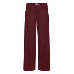 Ichi B&uuml;gelfaltenhose 'KATE' Damen Gr&ouml;&szlig;e 34 burgunder