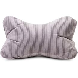 G&ouml;zze Nackenkissen G&Ouml;ZZE, B:40cm H:19cm L:25cm, grau, Polyester, Funktionskissen, "Cord Lesekissen Capri"