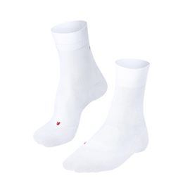 Falke Damen Socken "RU4 Endurance Compression", Gr. 35, wei&szlig;, Obermaterial: 35% Baumwolle CO. 34% Polypropylen PP. 28% Polyamid PA. 3% Elasthan EL.,