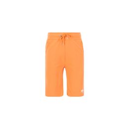 Herren Sweatshorts "Basic Short SL", orange, Gr. S, Alpha Industries, Obermaterial: 80% Baumwolle, 20% Polyester, Hosen