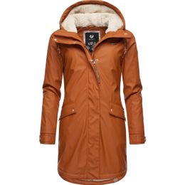 Ragwear Damen Regenjacke "Tinsley", braun, Gr. XS, Au&szlig;enmaterial: 100% Polyester. Innenfutter: 100% Polyester. Wattierung: 100% Polyester, Jacken,