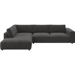 Ecksofa Musterring, B:330cm H:81cm T:224cm, grau, 95% Polyester, 5% Nylon, Wohnzimmer, Sofas, "MR LUCIA, Luxuri&ouml;se Wohlf&uuml;hlgarnitur von Musterring",