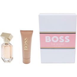 BOSS Damen Duft-Set "THE SCENT", beige, Parf&uuml;ms, mit ger&ouml;stetem Kakao