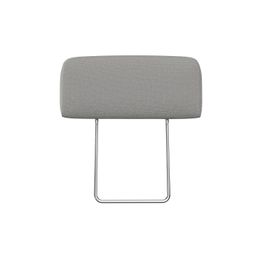 Sit & More Sofa-Kopfst&uuml;tze SIT & MORE, B:52cm H:22cm T:12cm, silber, Holzwerkstoff, Kopfst&uuml;tzen, "Visby", auch erh&auml;ltlich in dem mit Wasser zu reinigendem "Soft
