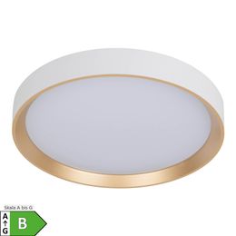 N&auml;ve N&auml;ve LED Deckenleuchte "RIO" &Oslash;: 38,3cm wei&szlig;/gold