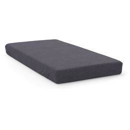 Bettlaken SETEX, B:140cm L:200cm, grau, Frottee, Obermaterial: 80% Baumwolle, 20% Polyester, Bettlaken, "Frottee", kuschelig weiches