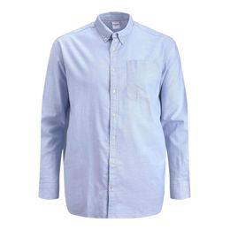 Jack & Jones Plus Jack & Jones Plus Hemd 'Oxford' Herren Gr&ouml;&szlig;e 5XL hellblau