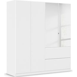 Dreht&uuml;renschrank Rauch, B:181cm H:197cm T:54cm, wei&szlig;, Holzwerkstoff, Schr&auml;nke, "Kleiderschrank Schrank Garderobe COSTA in den Breiten 91/136/181 cm",