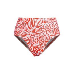 LANDS' END High Waist Bikinihose, leichtes Shaping f&uuml;r Damen in Petite-Gr&ouml;&szlig;e, Damen, size: plus, Orange, Elasthan/Nylon-Mischung, by Lands' End