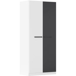 Kleiderschrank OTTO HOME, B:91cm H:210cm T:54cm, wei&szlig;, Holzwerkstoff, Kinderzimmer, Schr&auml;nke, "Mehrzweckschrank Aktenschrank M&ouml;bel Mietswohnung