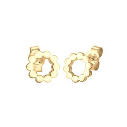 Elli Ohrringe 'Kreis' Damen Gr&ouml;&szlig;e One Size gold