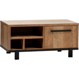TV-Schrank OMG DESIGN, B:111cm H:52cm T:45cm, braun, Melamin, Wohnzimmer, Schr&auml;nke, "Malaga Lowboard", in zwei Breiten
