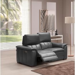 2-Sitzer Egoitaliano, B:154cm H:99cm T:97cm, schwarz, Sofas, "Capucine hoher Sitzkomfort, erstklassiger Relaxkomfort, elegant", wahlweise mit