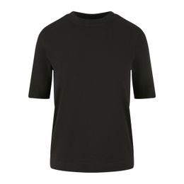 Urban Classics Damen T-Shirt "Urban Classics Damen Ladies Classy Tee", schwarz, Gr. S, unifarben, 100% Baumwolle, Shirts