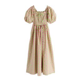 next Kleid Damen Gr&ouml;&szlig;e 42 apfel / pink / rosa Sommerkleid