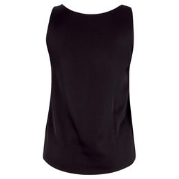 Vera Mont Damen Satinbluse "Damen mit V-Ausschnitt", schwarz, festlich, Gr. 38, Satin, Obermaterial: 100% Polyester. Futter: 100% Polyester, Blusen