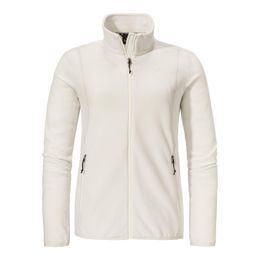Sch&ouml;ffel SCH&Ouml;FFEL Damen Fleecejacke "Fleece Jk Style Ash WMS", wei&szlig;, Gr. 44, Fleece, Obermaterial: 100% Polyester, Jacken, hochschlie&szlig;ender Kragen, hoch