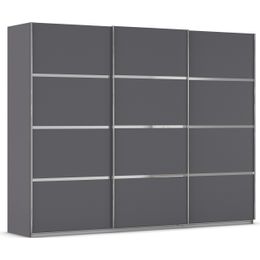 Kleiderschrank OTTO HOME, B:271cm H:210cm T:62cm, grau, Holzwerkstoff, Kinderzimmer, Schr&auml;nke, "Mehrzweckschrank Aktenschrank M&ouml;bel Mietswohnung