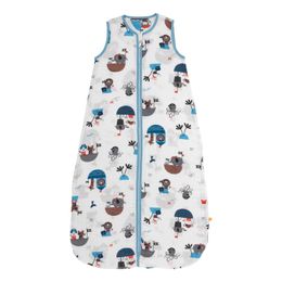 SCHLUMMERSACK Babyschlafsack "Schlafsack ohne F&uuml;&szlig;en 0.5 Tog", L: 130cm, blau, Schlafs&auml;cke