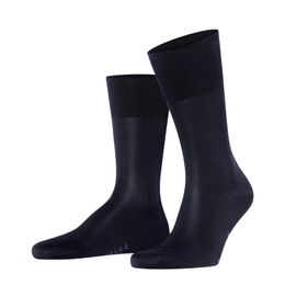 Falke Damen Socken "Tiago", Gr. 39, blau, Obermaterial: 93% Baumwolle CO. 5% Polyamid PA. 2% Elasthan EL., glatt, Socken
