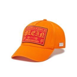 Philipp Plein Herren Baseball Cap "Gothic Plein", orange, Caps