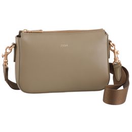 JOOP! JOOP Damen Umh&auml;ngetasche "sofisticato 1.0 jasmina shoulderbag shz"tuffet, Leder, Taschen, Damen Handtasche, Schultertasche mit Logopr&auml;gung