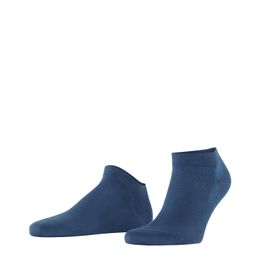 Falke Herren Sneakersocken "Cool 24/7", Gr. 41, blau, Obermaterial: 83% Baumwolle CO. 15% Polyamid PA. 2% Elasthan EL., glatt, Socken