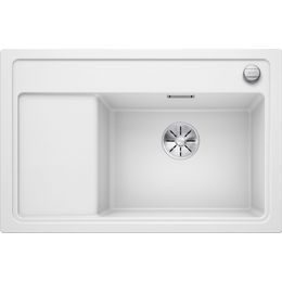 K&uuml;chensp&uuml;le Blanco, B:78cm H:19cm T:51cm, wei&szlig;, Verbundwerkstoff, K&uuml;chensp&uuml;len, "ZENAR XL 6 S Compact", Mit Ablauffernbedienung