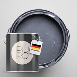 A.S. Cr&eacute;ation A.S. CR&Eacute;ATION Wandfarbe "Premium Innenwandfarbe PURO Tuchmatt ocean blue", 5 l 5ml, grau, Farben, ideal f&uuml;r Wohnzimmer, Schlafzimmer, Flur und K&uuml;che,