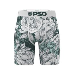 PSD Herren Boxershorts "SHEER FLORAL Herren", Gr. XL, gr&uuml;n, 88% Polyester, 12% Elasthan, Unterhosen