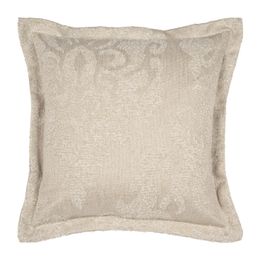 Dekokissen Pad, B:45cm L:45cm, beige, Obermaterial: 100% Leinen, Dekokissen_Sitzkissen_Kissenh&uuml;llen, "COSIMA, Kissenh&uuml;lle, Made in Europe", Uni