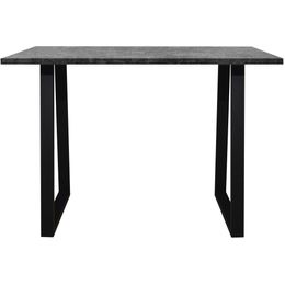 M&auml;usbacher Tresentisch M&Auml;USBACHER, B:160cm H:109cm T:90cm, schwarz, Tische, "Bartresentisch Metall", Bartresentisch Metallgestell, H&ouml;he 109 cm