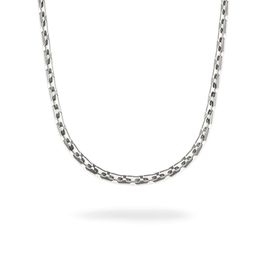 Herren Edelstahlkette "Schmuck Geschenk Halskette Unisex Link", Edelstahl, L: 45 B: 1,5mmedelstahlfarben, Copenhagen Studios, Edelstahl, B:1,5mm,