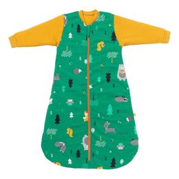 SCHLUMMERSACK Babyschlafsack "Schlafsack ohne F&uuml;&szlig;en 3.5 Tog", L: 90cm, gr&uuml;n, Schlafs&auml;cke