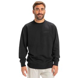 Quiksilver Herren Sweatshirt "Salt Water", schwarz, Gr. XS, Obermaterial: 80% Baumwolle, 20% Polyester., Sweatshirts
