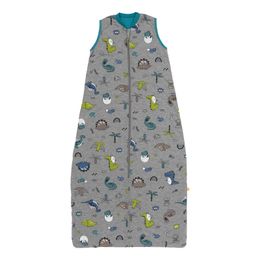 SCHLUMMERSACK Babyschlafsack "Schlafsack ohne F&uuml;&szlig;en 1.0 Tog", L: 110cm, grau, Schlafs&auml;cke