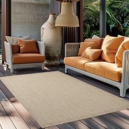 Outdoorteppich, B:80cm H:3mm L:250cm, beige, Ayyildiz Teppiche, Polypropylen, Teppiche, "GIZA 1410, auch als L&auml;ufer und Rund", L&auml;ufer, In- und