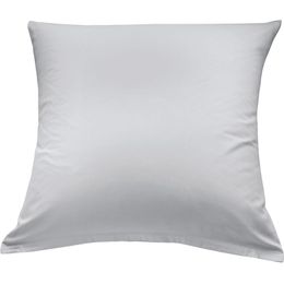 Kissenbezug Primera, B:80cm L:80cm, wei&szlig;, Mako-Satin, 100% Baumwolle, Mako-Satin, Kissenbez&uuml;ge, "Primera Luxus-Satin Kissenbezug", Passend zu unserer