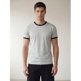 ARMIE Shirt 'The Dave Slim-Fit T-shirt' male size S Light grey