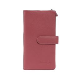 MARGELISCH Damen Geldb&ouml;rse "New York 3", orange, Leder, Kleinlederwaren, aus LWG zertifiziertem Leder