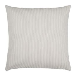 Dekokissen Pad, B:60cm L:60cm, wei&szlig;, Polyacryl, Polyester, Dekokissen_Sitzkissen_Kissenh&uuml;llen, "CASUAL", Feines Cord-Design, gro&szlig;e Farbvielfalt, in