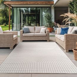 Outdoorteppich, B:120cm H:8mm L:170cm, beige, Ayyildiz Teppiche, Polypropylen (PP), Teppiche, "NOVA 1201 , auch als L&auml;ufer und Rund", Material aus