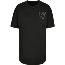 Merchcode Damen T-Shirt "Merchcode", schwarz, Gr. XS, bedruckt, 100% Baumwolle, Shirts