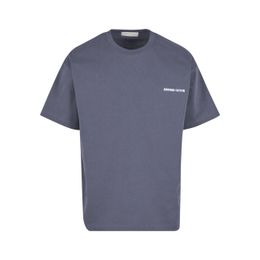 Damen T-Shirt "Another Cotton Lab Always Late T-Shirt", blau, Gr. M, ANOTHER COTTON LAB, bedruckt, 100% Baumwolle, Shirts
