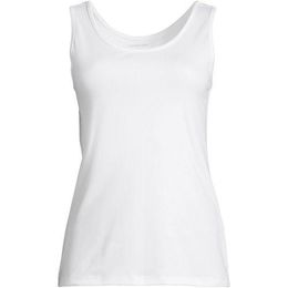 LANDS' END Baumwoll-Top f&uuml;r Damen in Petite-Gr&ouml;&szlig;e, Damen, size: petite, Blau, Baumwolle, by Lands' End