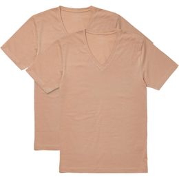 MARVELIS Herren MARVELIS V-Shirt 2 body fit, Doppelpack XL