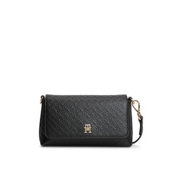 Tommy Hilfiger Damen Umh&auml;ngetasche &raquo;TH ICON CONV CROSSOVER MONO&laquo; Damen Schultertasche, Handtasche, Clutch mit TH-Logopr&auml;gung B/H/T: 23cm x 13cm x 7cm