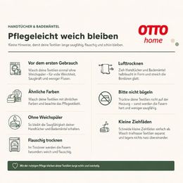 OTTO home Handtuch Set &raquo;Inga, Duscht&uuml;cher, Handt&uuml;cher, G&auml;stet&uuml;cher, Seift&uuml;cher&laquo; 10 Walkfrottier Handt&uuml;cher mit feiner Bord&uuml;re, 100% Baumwolle, 