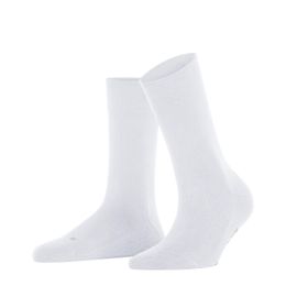 Falke Damen Socken "Sensitive New York", Gr. 35, wei&szlig;, Obermaterial: 40% Lyocell CLY. 40% Polyester PES. 19% Polyamid PA. 1% Elasthan EL., glatt,